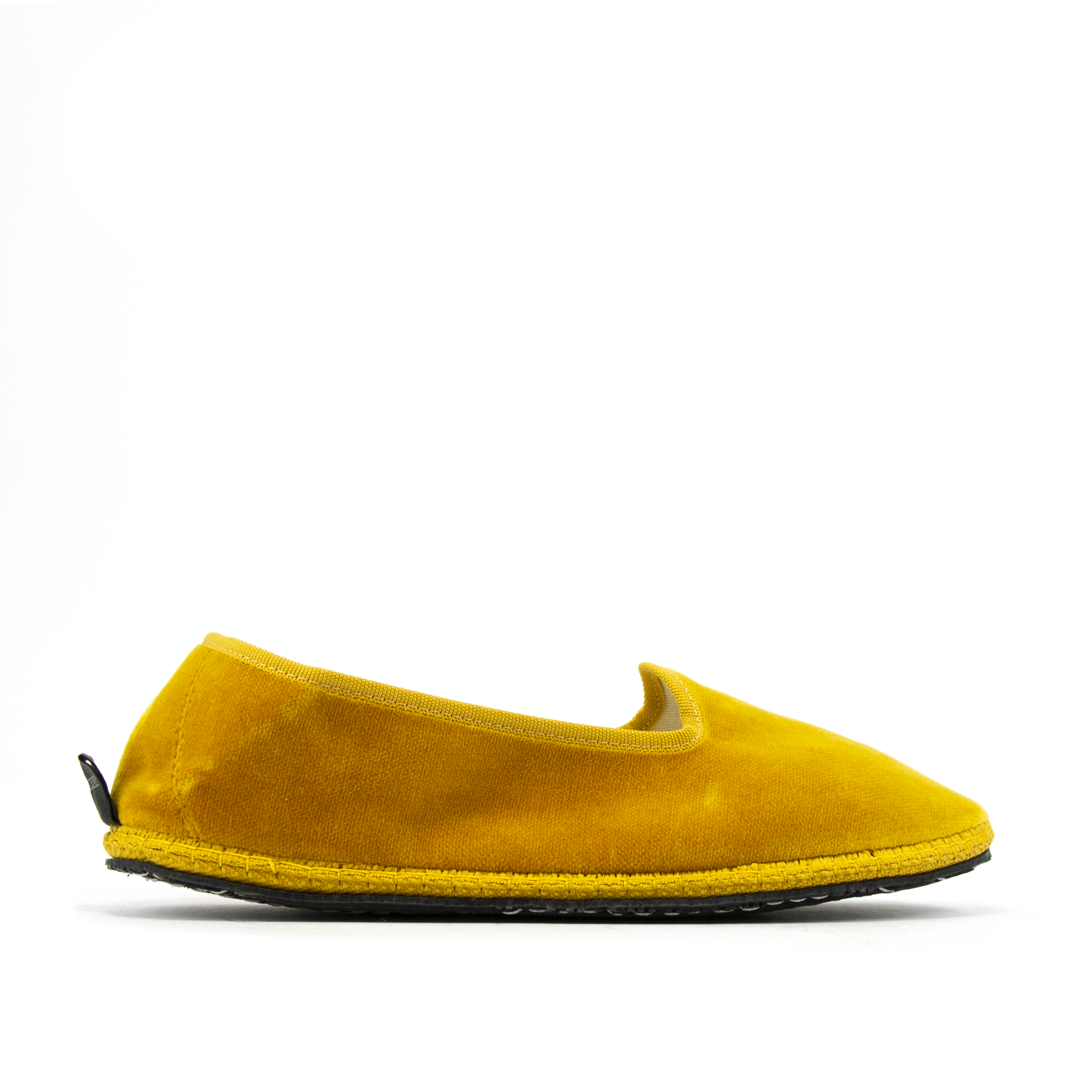 Friulana pantofola in velluto giallo - LE FRIULANE X TEMY
